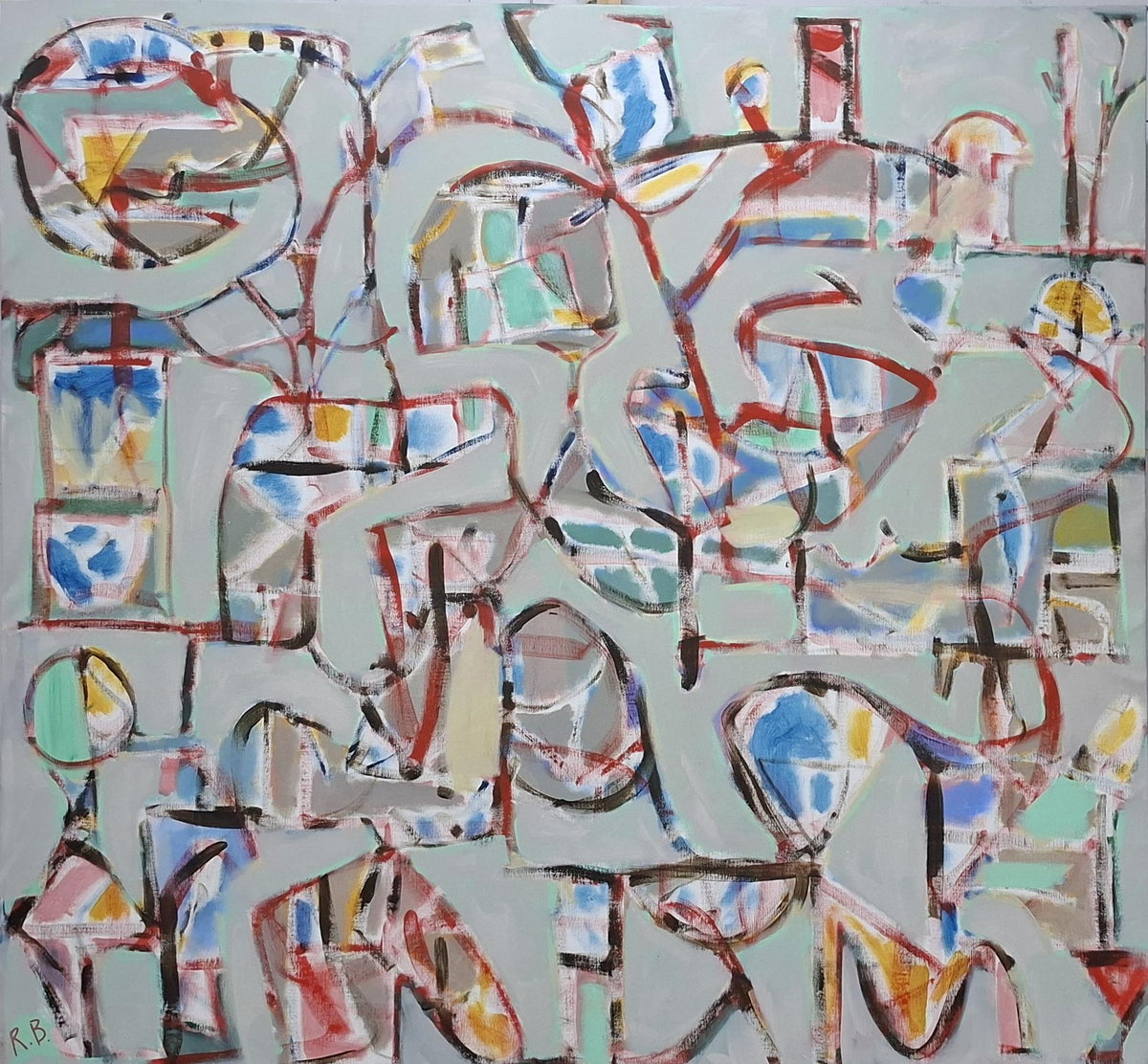 Richard Birmingham - Cursive Landscape – TACIT ART