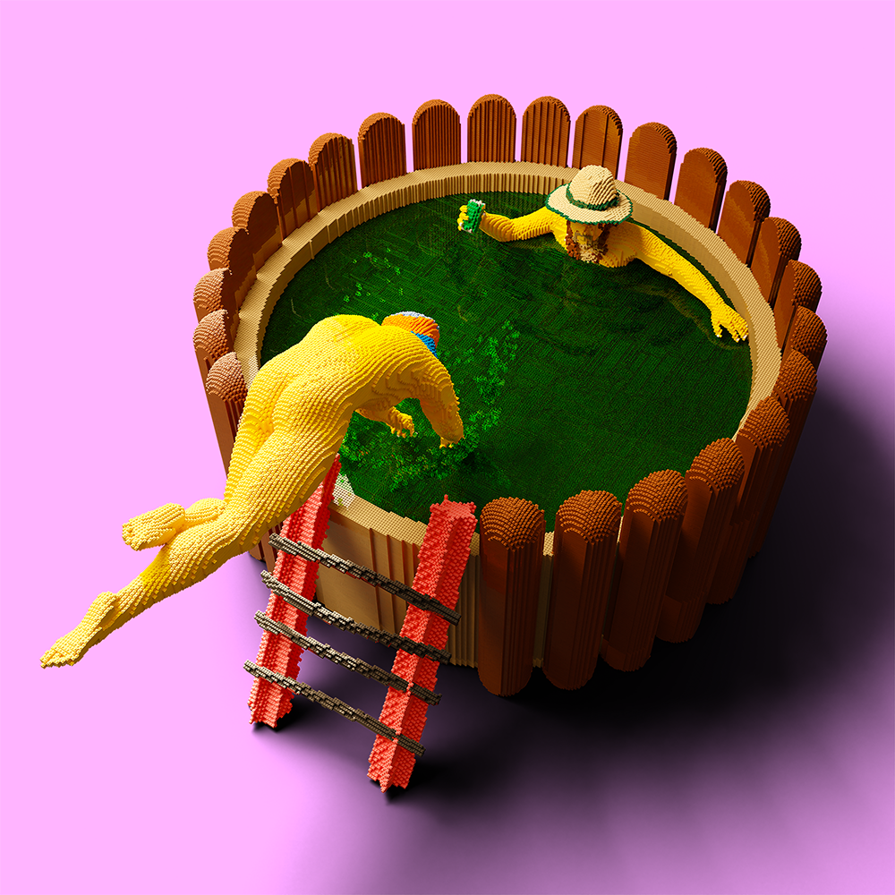 Sam Hardy - The Pool Cake – TACIT ART