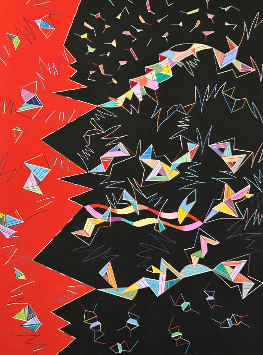 Peter Rowe - Cadmium Tear – TACIT ART