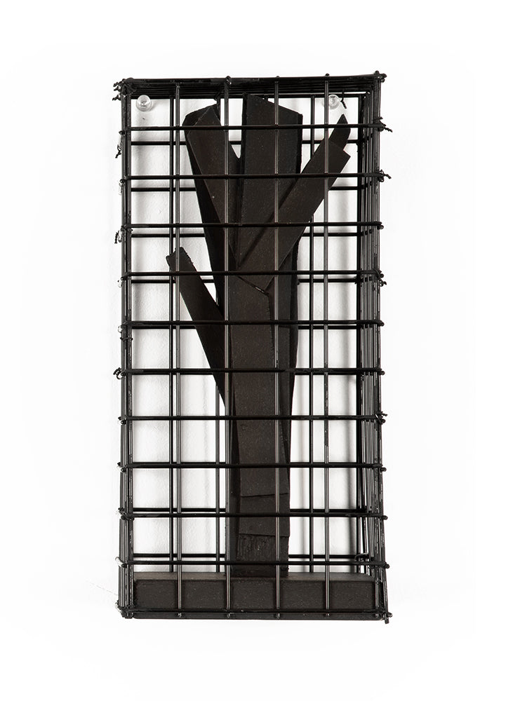 David Gatiss - Tree in a Cage 2 – TACIT ART