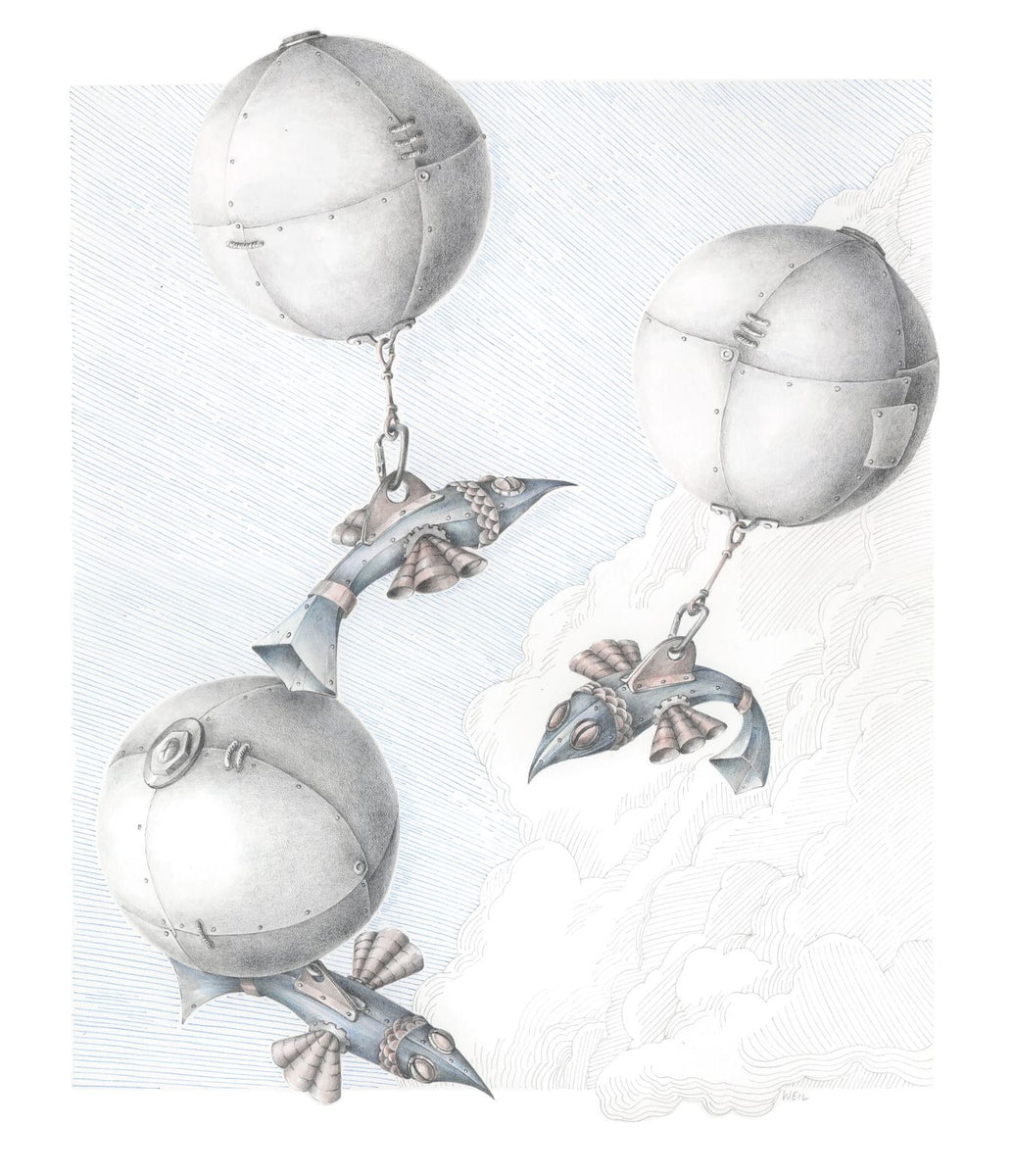 Linda Weil - Flying Fish – TACIT ART